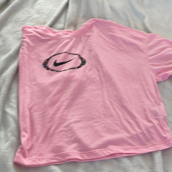 Nike | Tops | Nike Pink Boxy Tshirt | Poshmark
